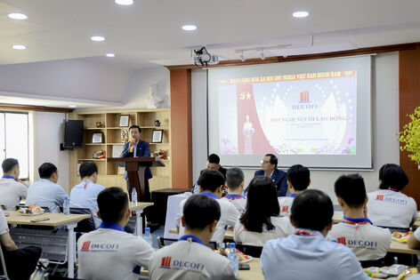 DECOFI HOLDS 2024 EMPLOYEE CONFERENCE - Công Ty CP Xây Dựng & Thiết Kế Số 1